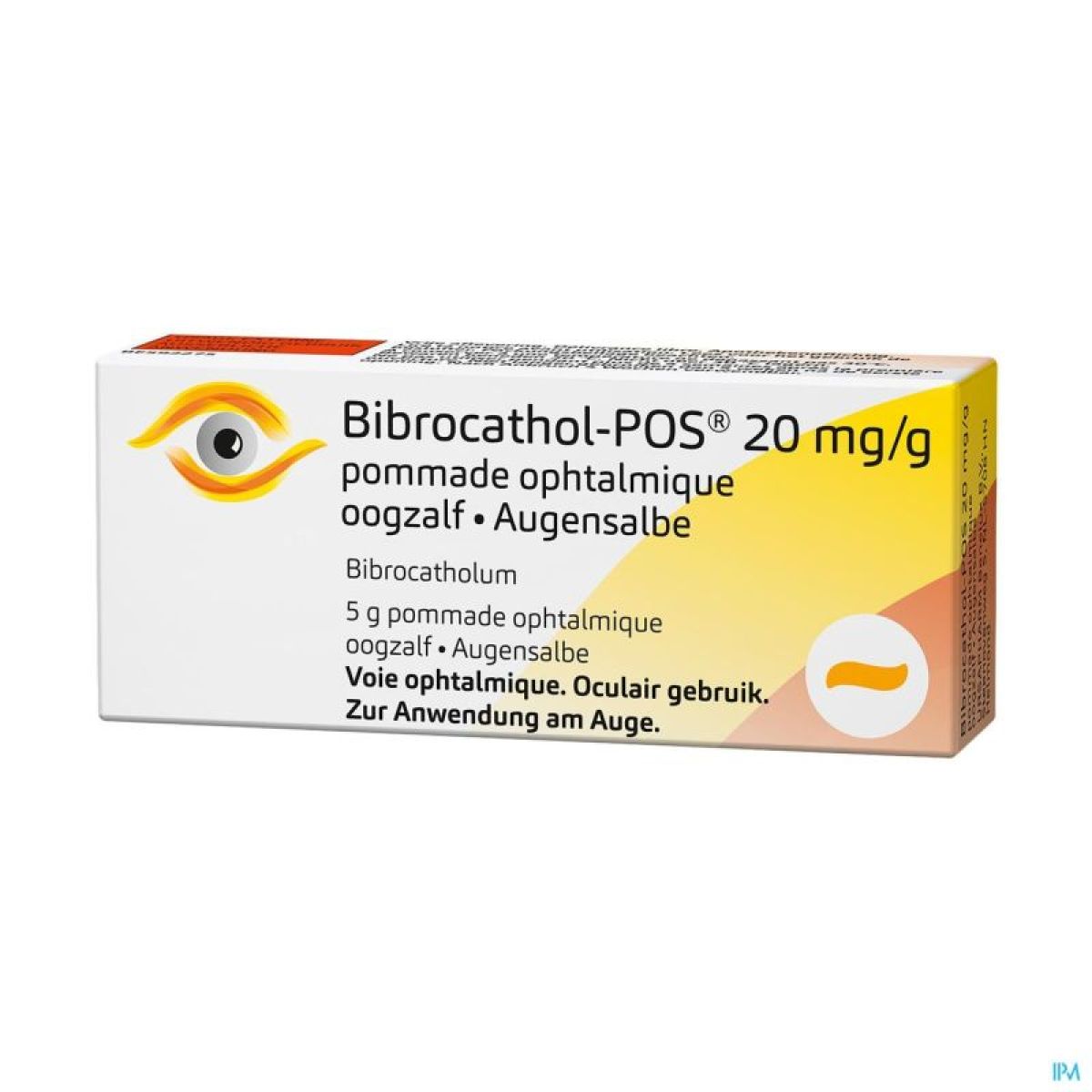 Bibrocathol-Pos 20Mg/G Oogzalf Tube 5G